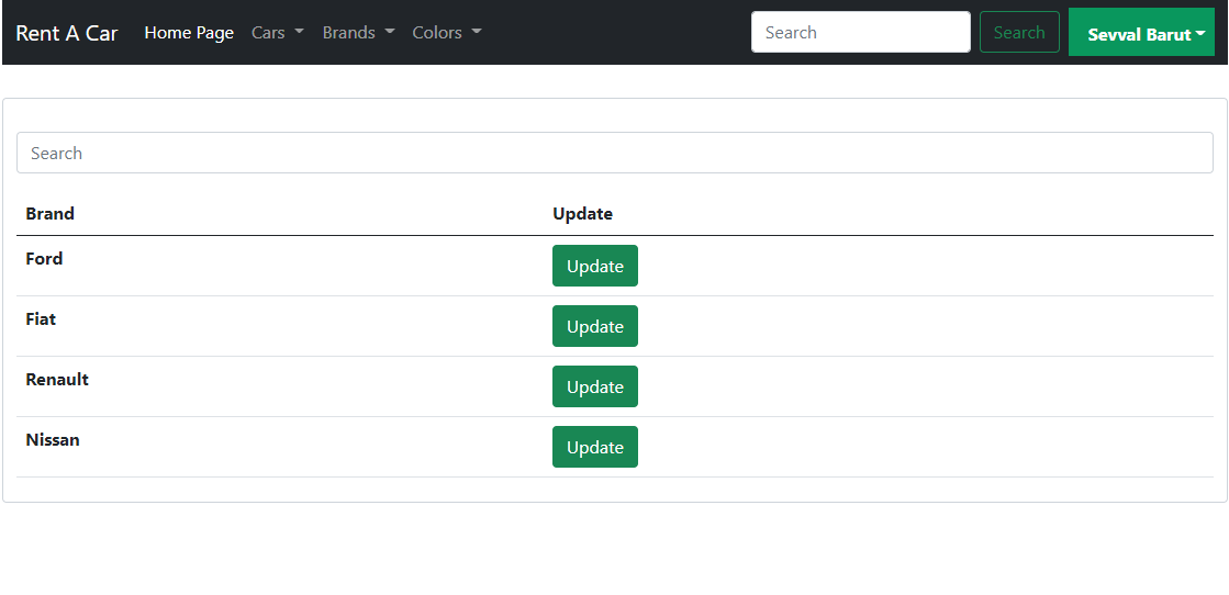 GitHub - sevvalbrt/RentACar-Frontend