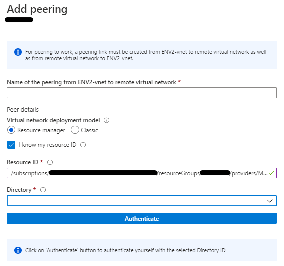 Peering Between Tenants Does Not Work For Classic Deployments · Issue 62446 · Microsoftdocs