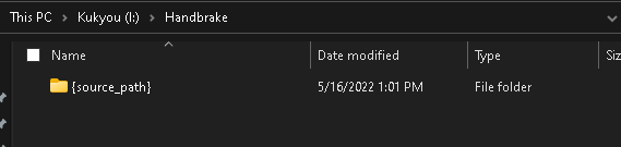 Allow setting output directory to source file directory · Issue #3475 · HandBrake/HandBrake · GitHub