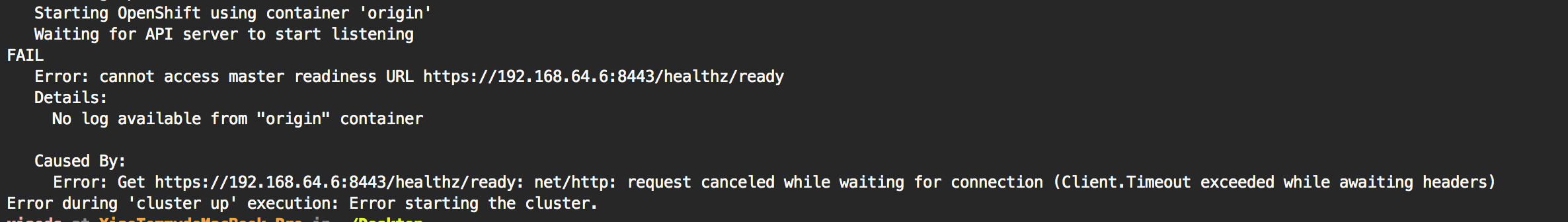 Minishift Start Get Ssl Error From Console · Issue 1572 · Minishift Minishift · Github