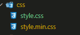 Thank you for such a good SCSS extension, but I found a bug about compressing CSS to min.css ...