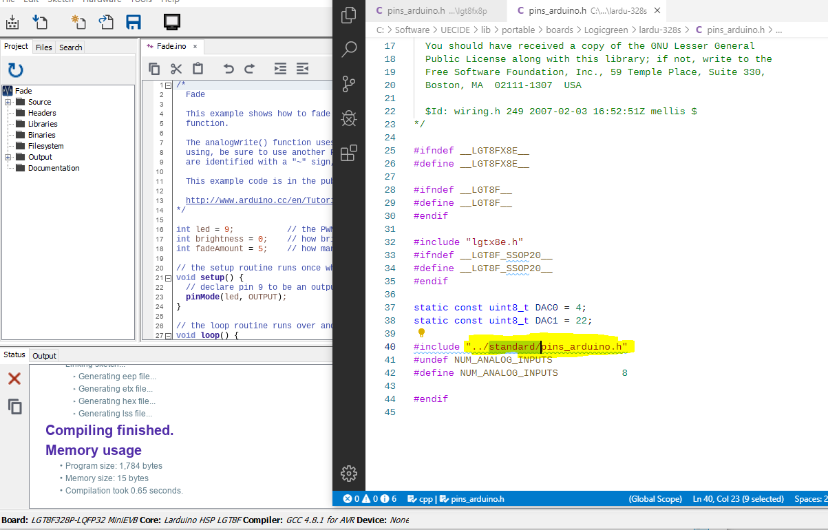 Add the LGTMCU Larduino_HSP core · Issue #148 · UECIDE/UECIDE · GitHub