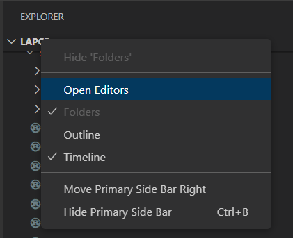 Minimize `open editors` at the side bar as a single line · Issue #1114 · lapce/lapce · GitHub