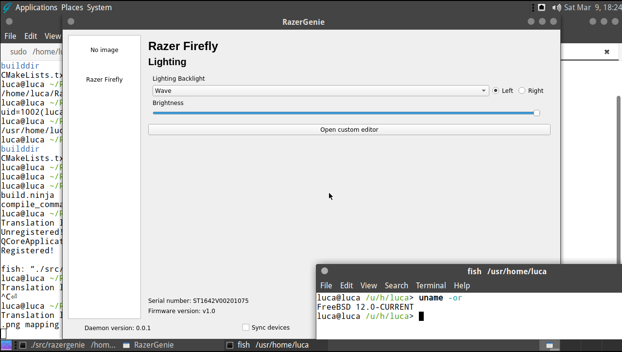 FreeBSD support · Issue #723 · openrazer/openrazer · GitHub