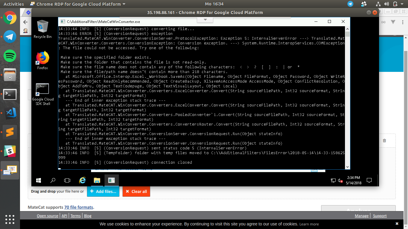Xls Filetype Is Not Working · Issue 1235 · Matecat Matecat · Github