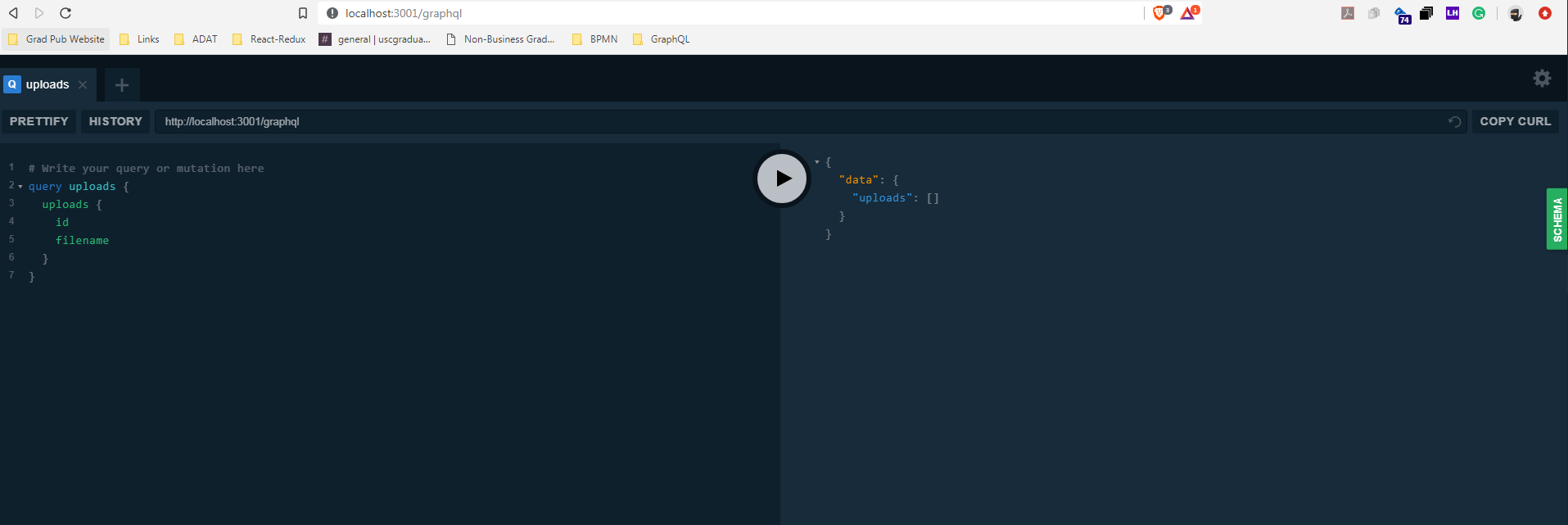 Facing Network Error Message while running locally · Issue #15 · jaydenseric/apollo-upload ...