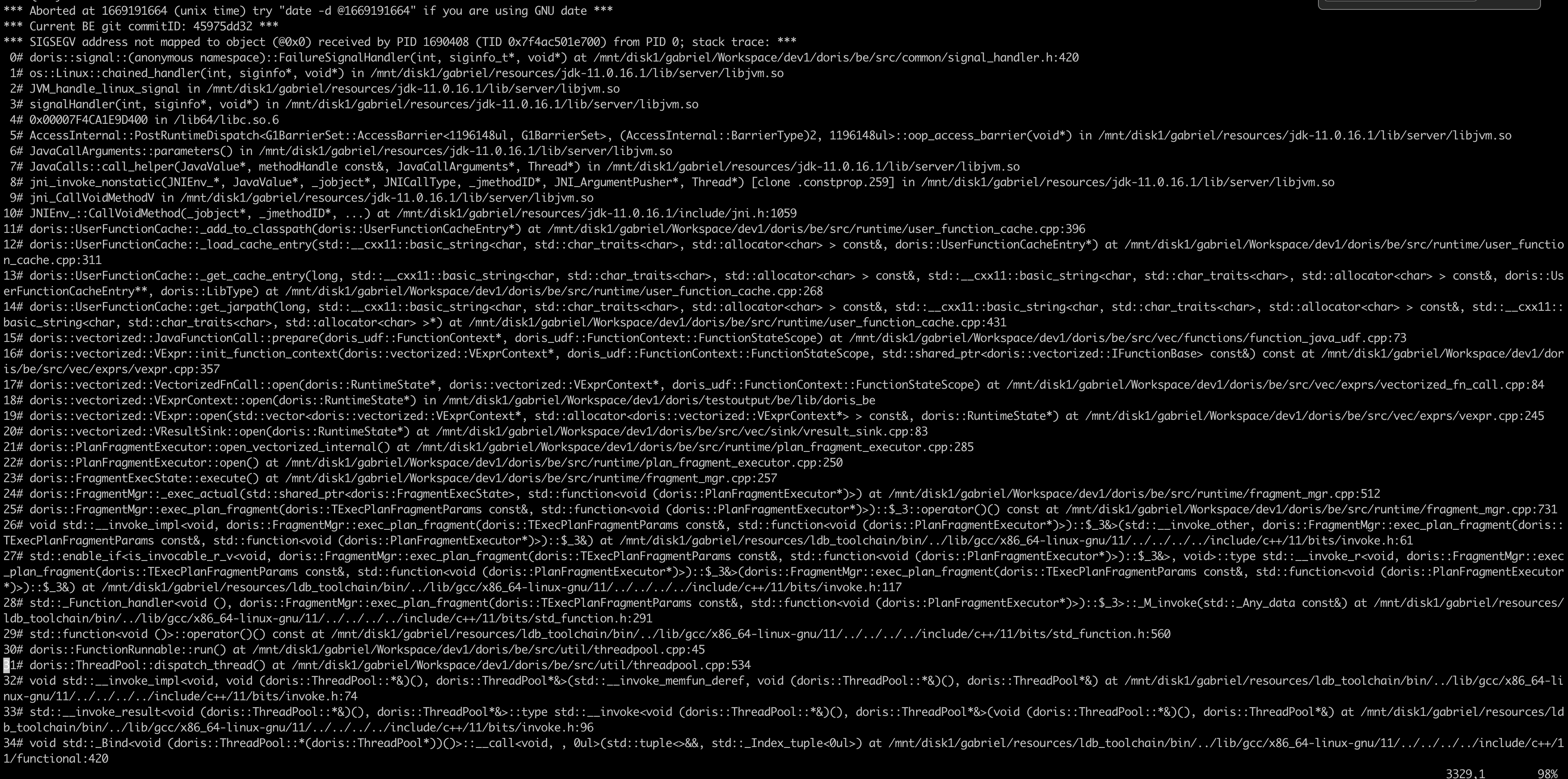 [Bug] Compatible problem for JAVA 11 · Issue #14521 · apache/doris · GitHub