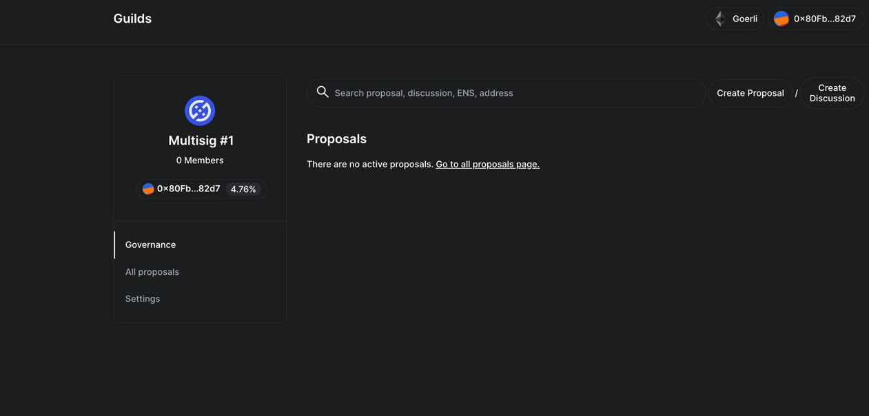 Goerli network - Multisig Guild members number not increasing · Issue #268 · DXgovernance/DAVI ...