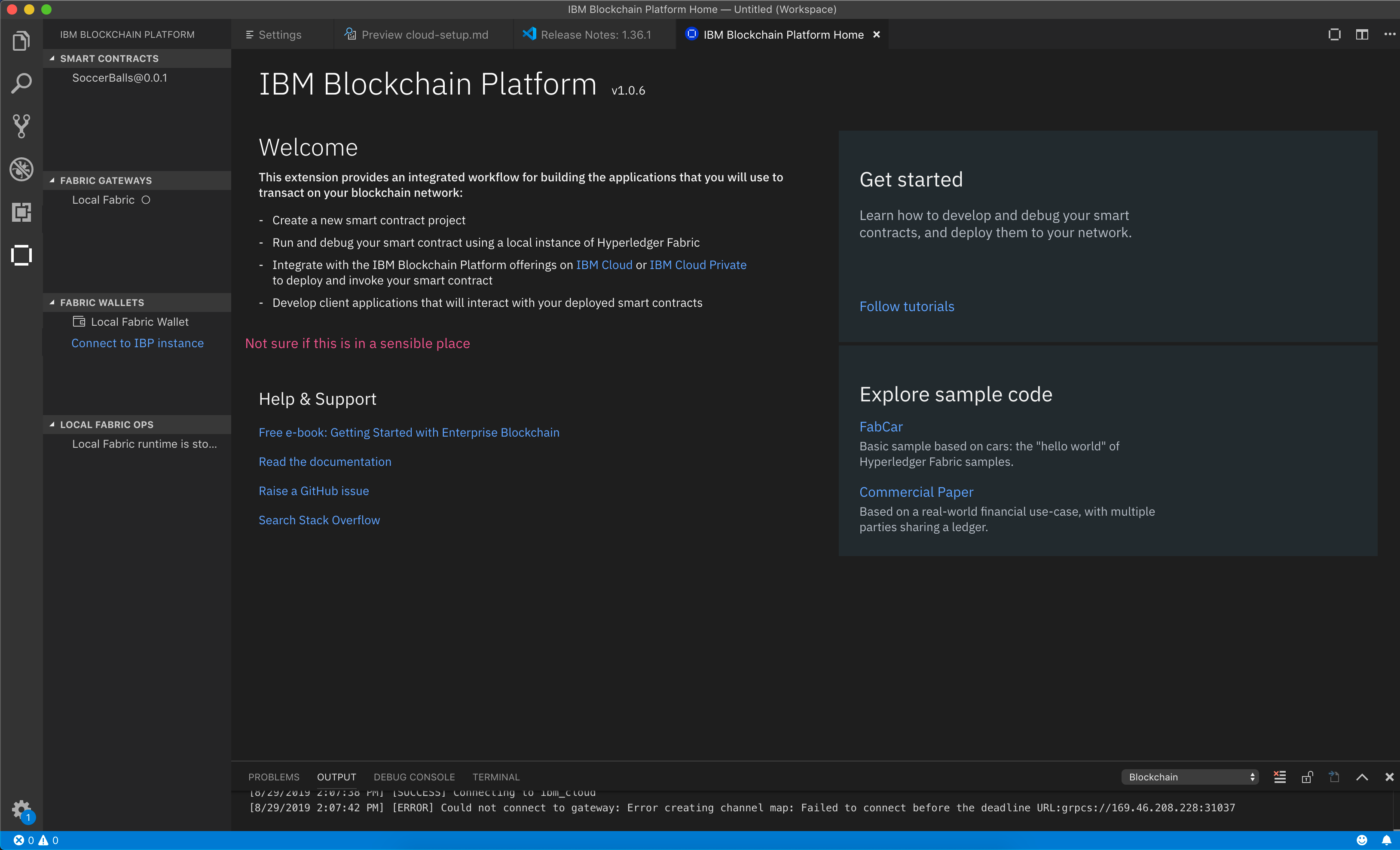 Connect to IBP Ops tool · Issue #1333 · IBM-Blockchain/blockchain-vscode-extension · GitHub