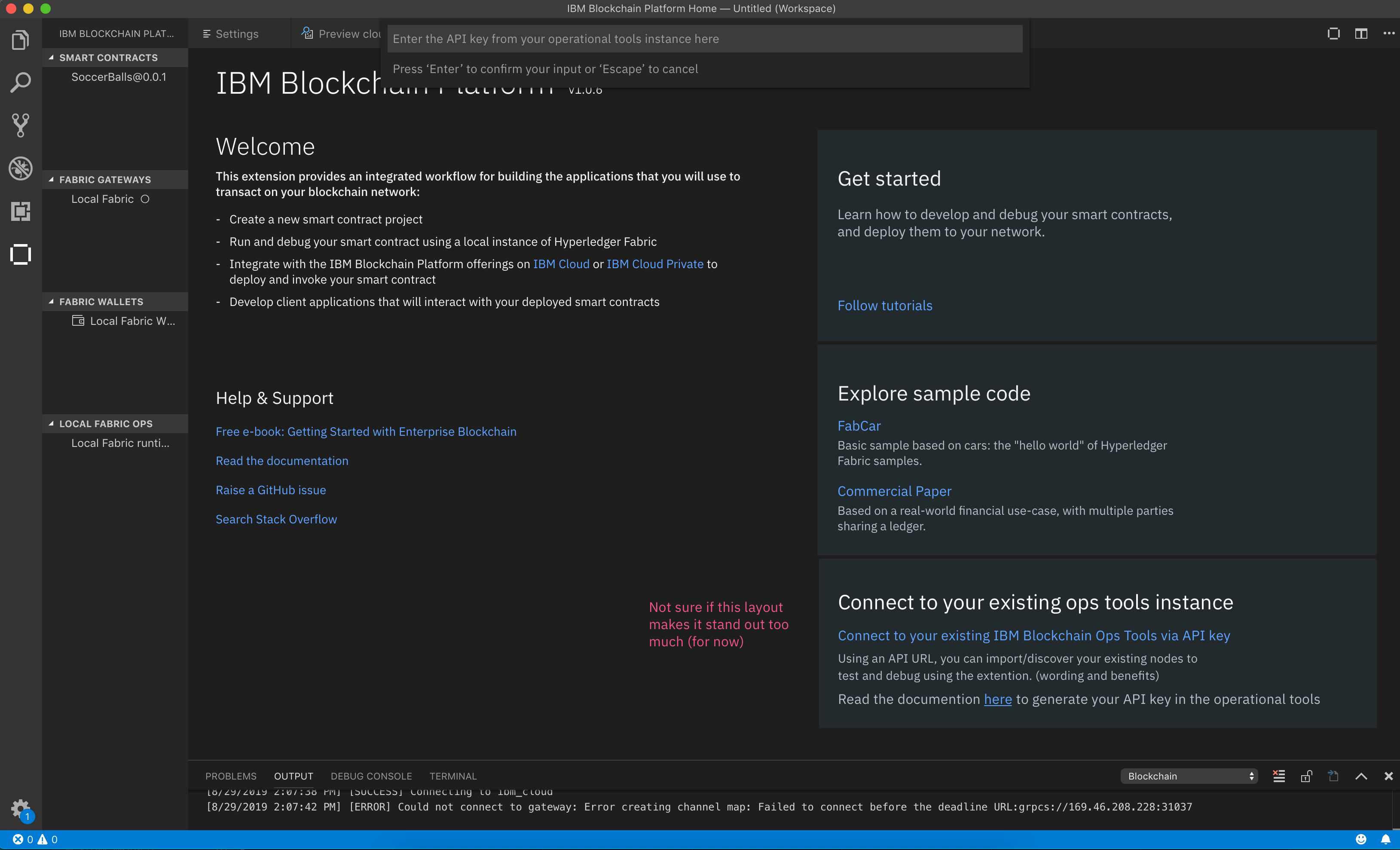 Connect To Ibp Ops Tool · Issue 1333 · Ibm Blockchainblockchain Vscode Extension · Github 6239