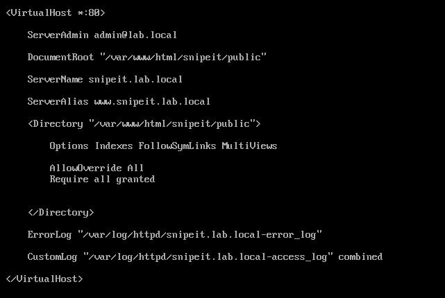 H01797: client denied by server configuration: /var/www/html/snipeit ...