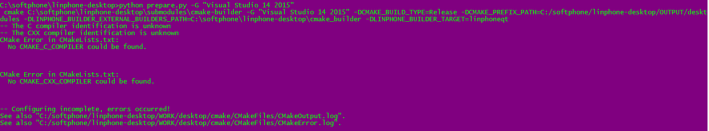 Trouble Compiling for Windows · Issue #151 · BelledonneCommunications ...