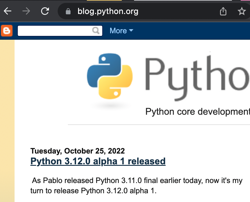 Homepage "Latest News" is not up-to-date · Issue #2163 · python ...