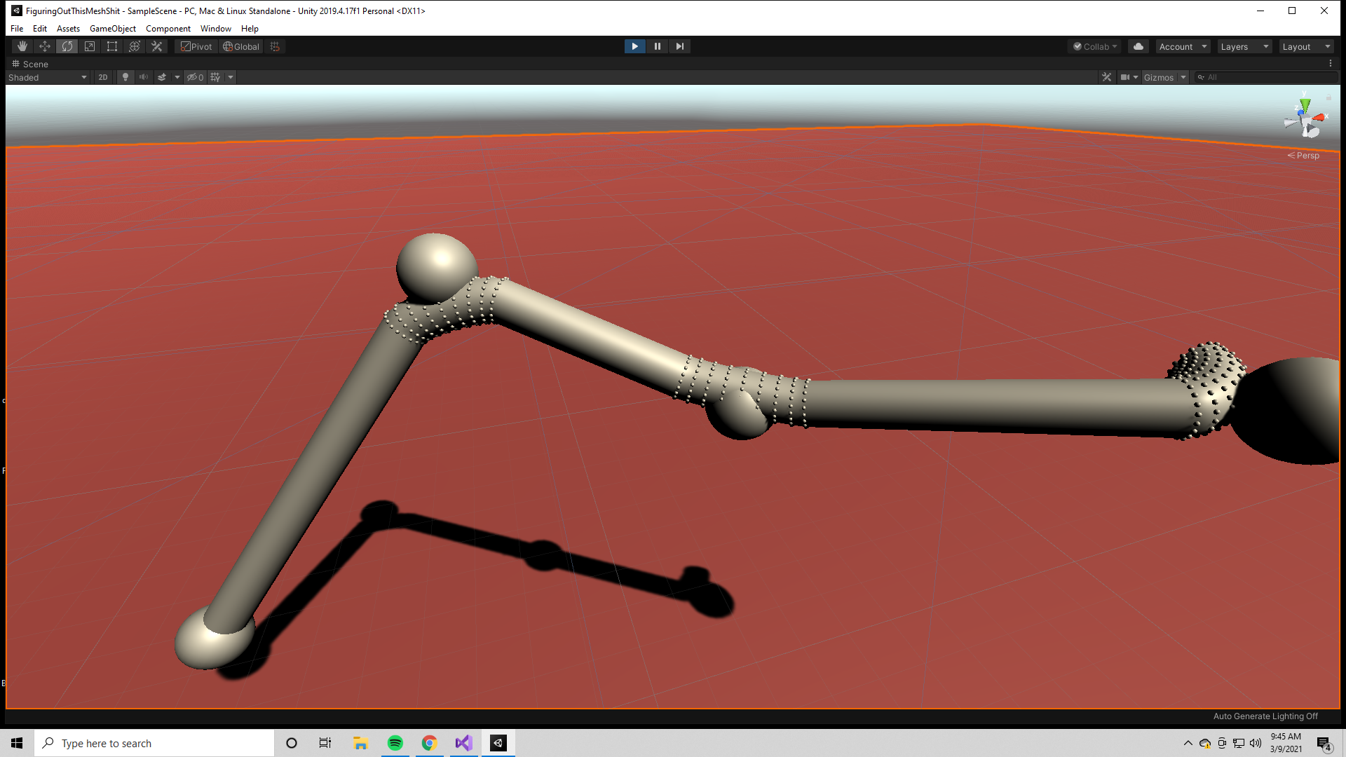 GitHub - NoahYB/MeshExtruderForUnity: Extrudes a cylindrical mesh along ...