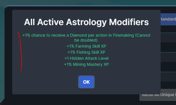 [Bug]: Astrology's "View All Active Modifiers" list doesn't update when unlocking new slots ...