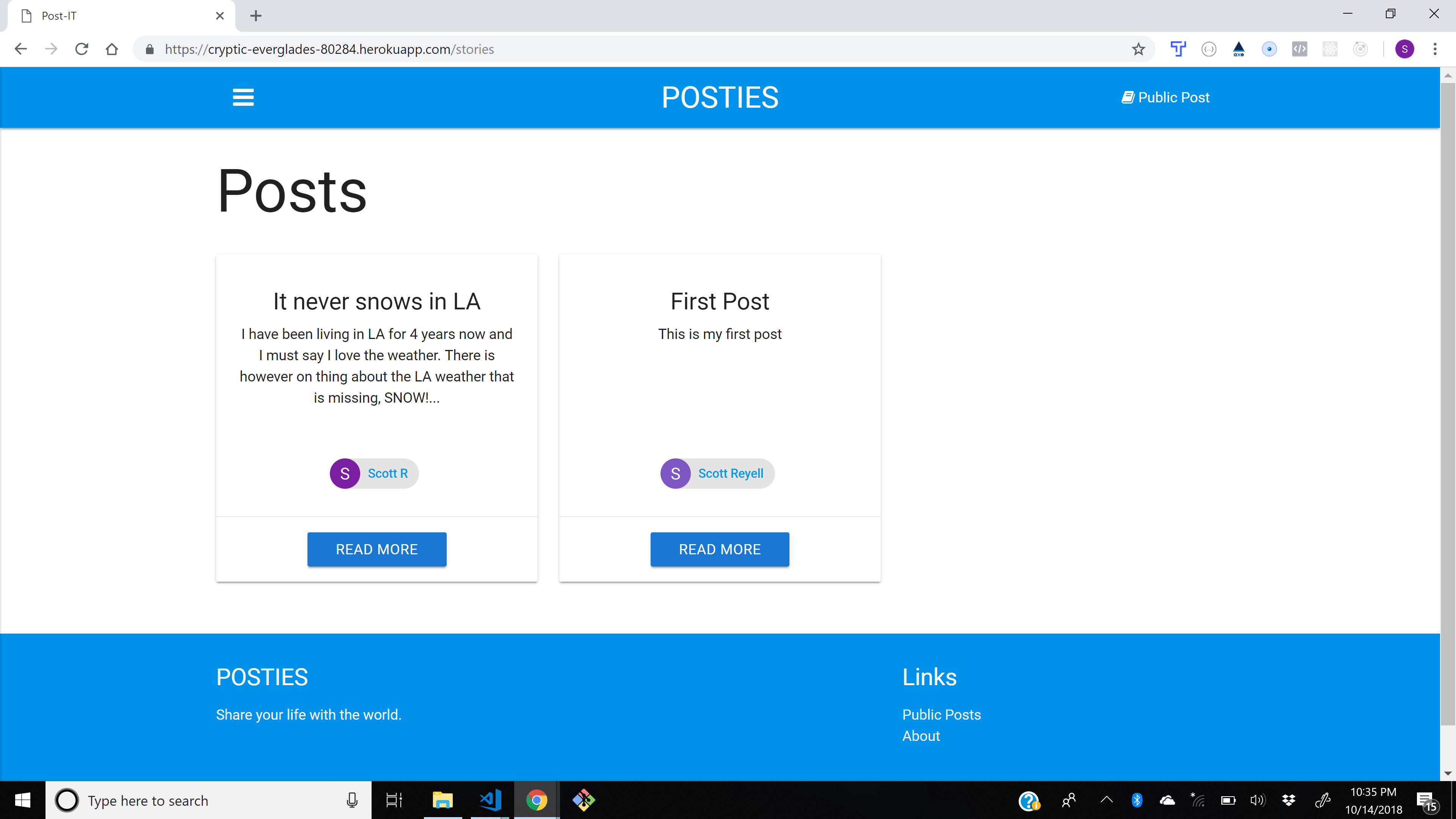 GitHub - kimura-dev/post-it