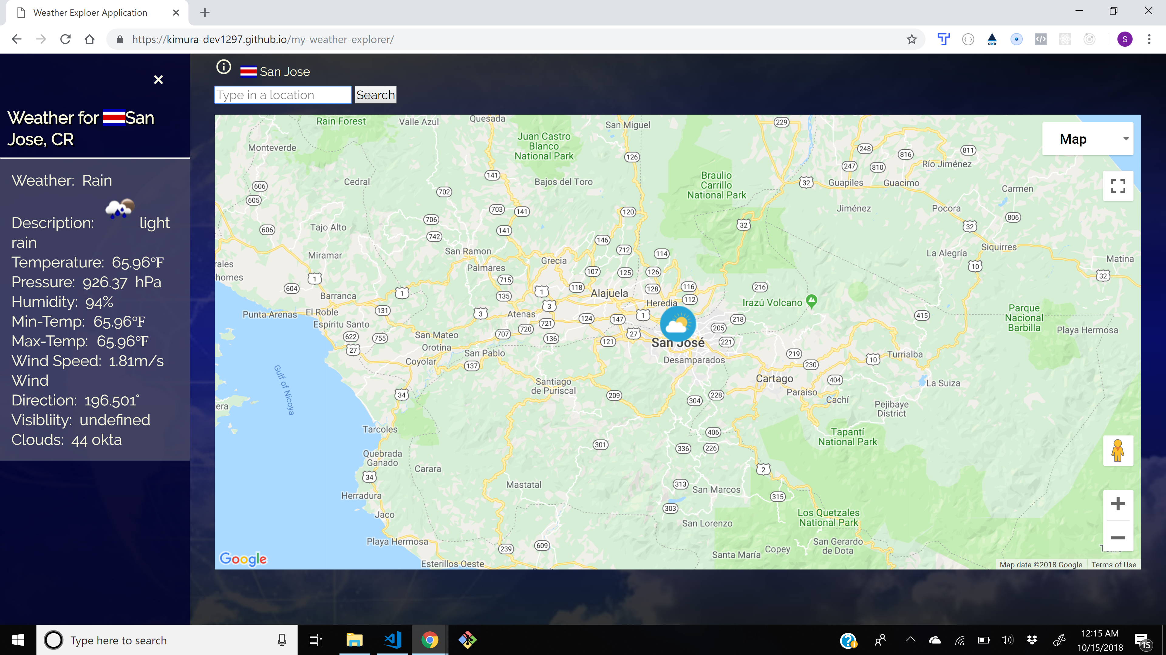 GitHub - kimura-dev/my-weather-explorer