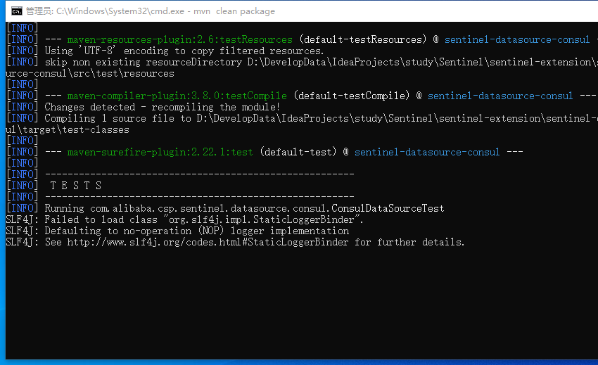 mvn clean package exception · Issue #1201 · alibaba/Sentinel · GitHub