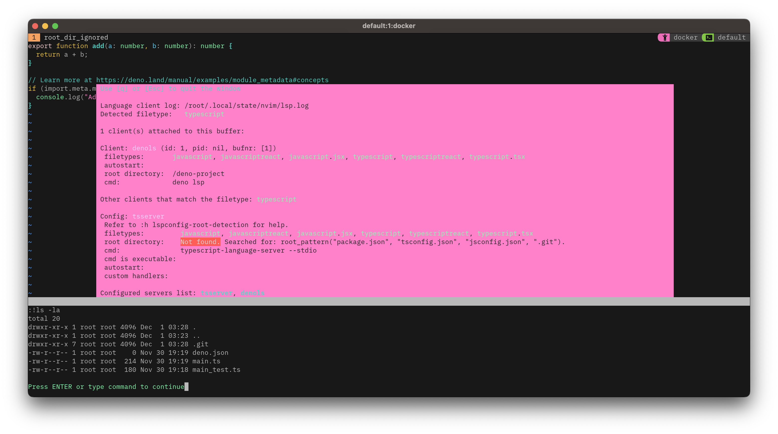 `root_dir` is being ignored · Issue #2273 · neovim/nvim-lspconfig · GitHub