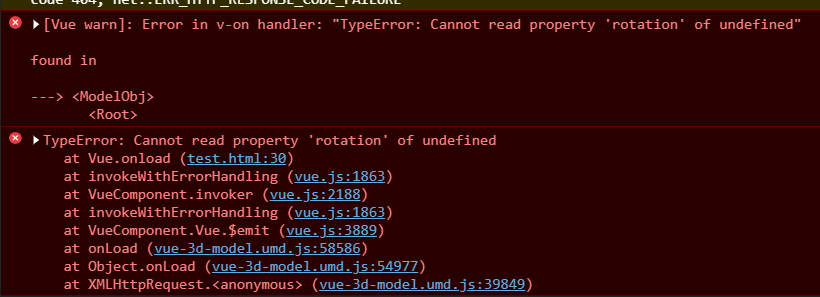 无法获取this.$refs.model.rotation · Issue #253 · hujiulong/vue-3d-model ...