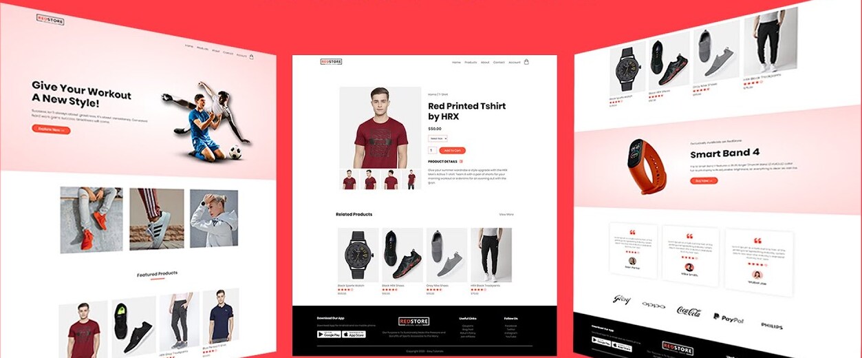 GitHub - AnuRobo/Ecommerce-Website-Using-HTML-CSS-And-JS