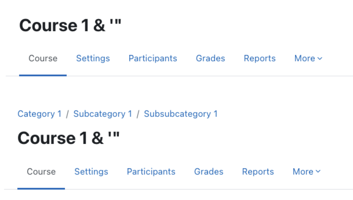 Improvement: Course category breadcrumbs in course header · Issue #284 ...