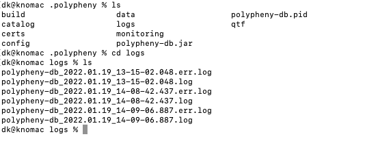 Dynamically load log lines from server · Issue #293 · polypheny/Polypheny-DB · GitHub