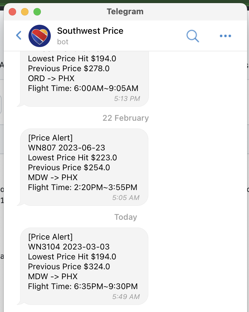 GitHub - johnnysiit/sw-tracker: Southwest Price Tracker