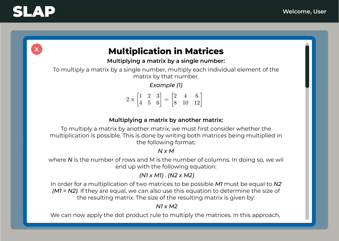 GitHub - charliebarber/SLAP: Sets and Linear Algebra Practice Tool