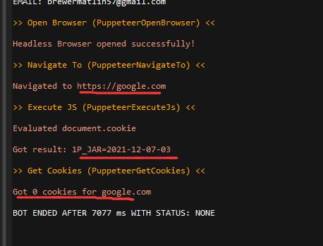 [Bug]: PuppeteerGetCookies · Issue #559 · openbullet/OpenBullet2 · GitHub