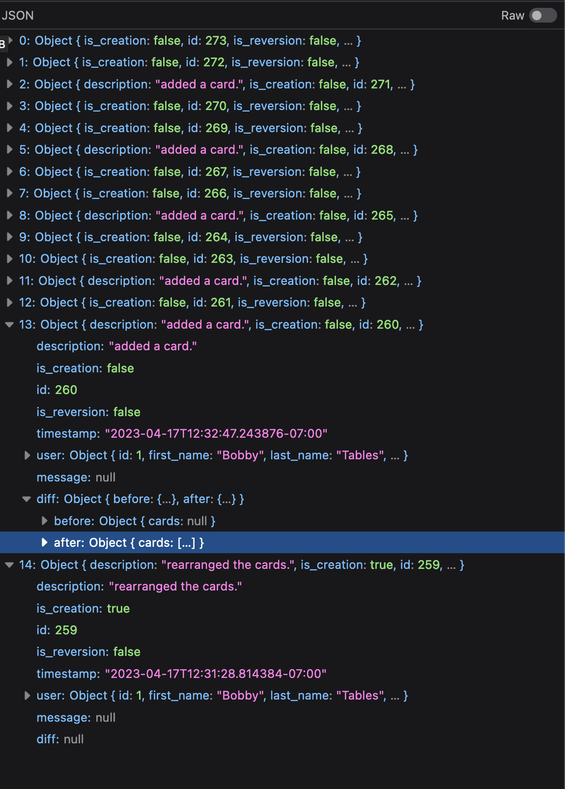 Revision history erratically loads and removes historic changes · Issue #30030 · metabase ...