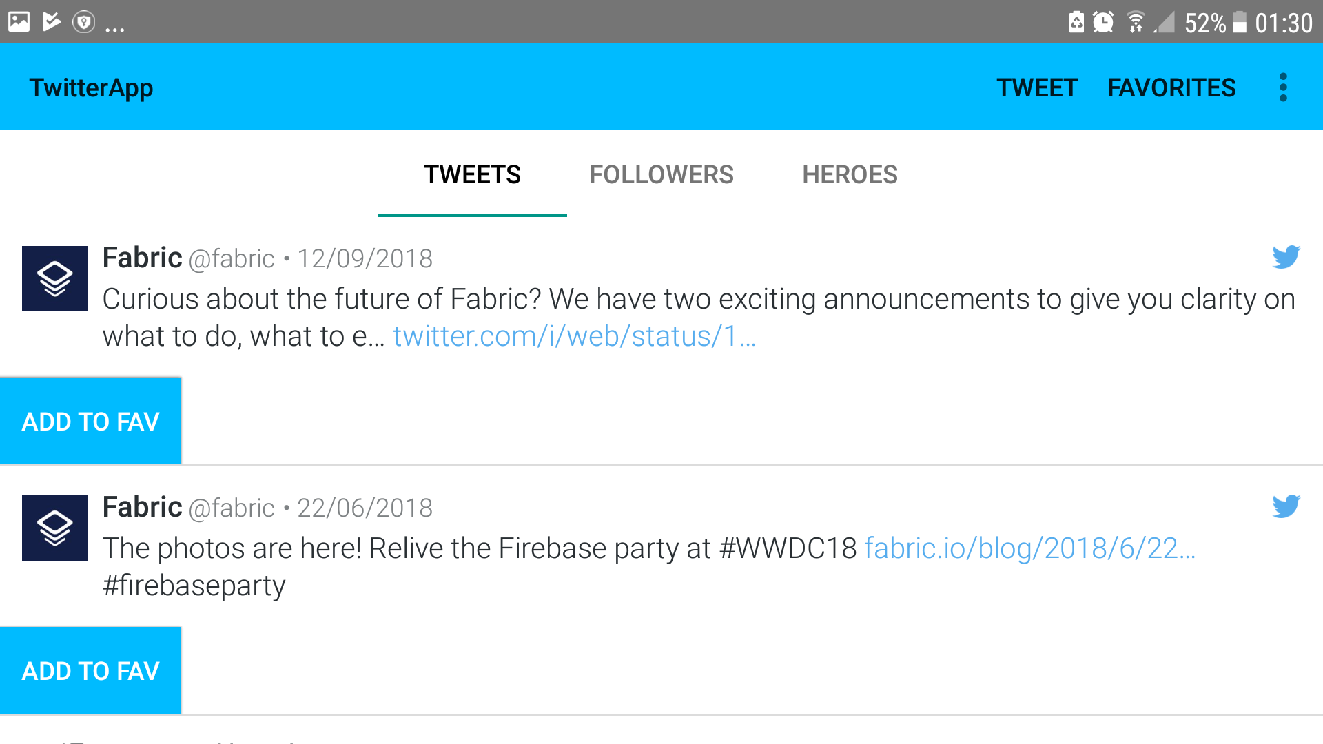 GitHub - agh372/TwitterClient: Twitter Client is an android app that ...