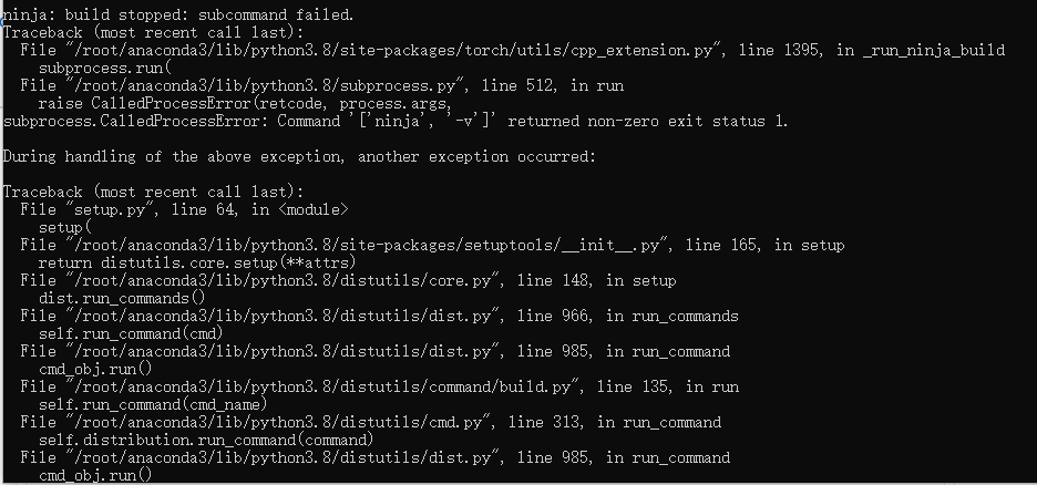 problem occur after running the command: python setup.py build develop · Issue #233 · aim-uofa ...