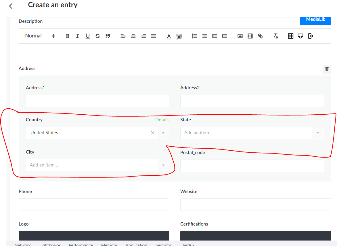 How can we add dynamic select country, state and city in admin · Issue #10715 · strapi/strapi ...