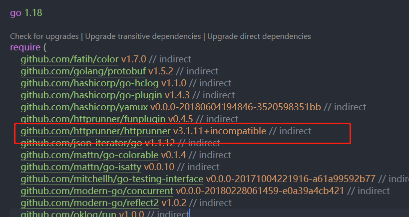 go无法引入httprunner4.0的包 · Issue #1288 · httprunner/httprunner · GitHub