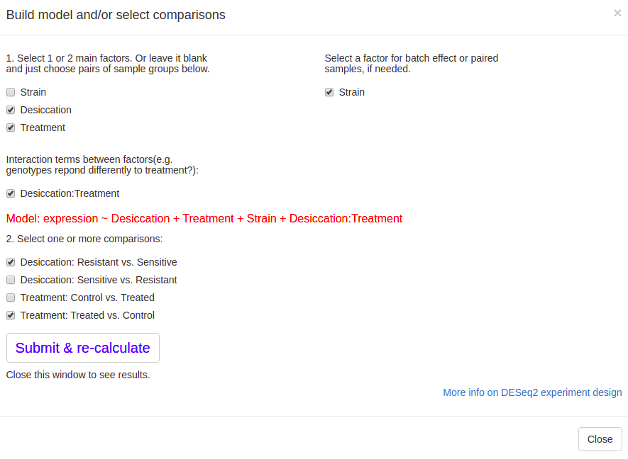 Inconsistent results between "Gene List" file and FDR and fold-changes ...
