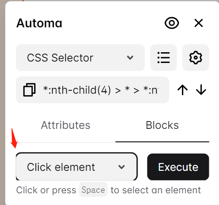 Element selector blocks tab select border is blocked · Issue #1079 · AutomaApp/automa · GitHub