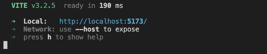 Bug Vite Does Not Support Shortcut Keys And Does Not Prompt Press H For Help · Issue 1