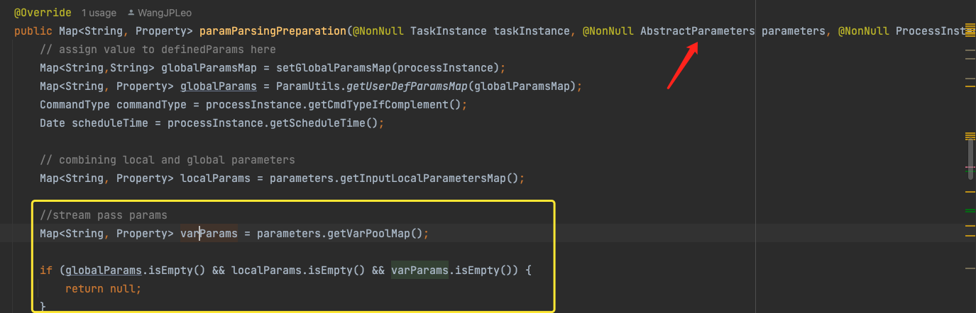 [bug] [master] task can't use [out] type param · Issue #10962 · apache/dolphinscheduler · GitHub