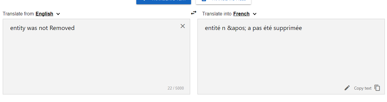 HTML Entity codes are being displayed raw · Issue #203 · LibreTranslate/LibreTranslate · GitHub