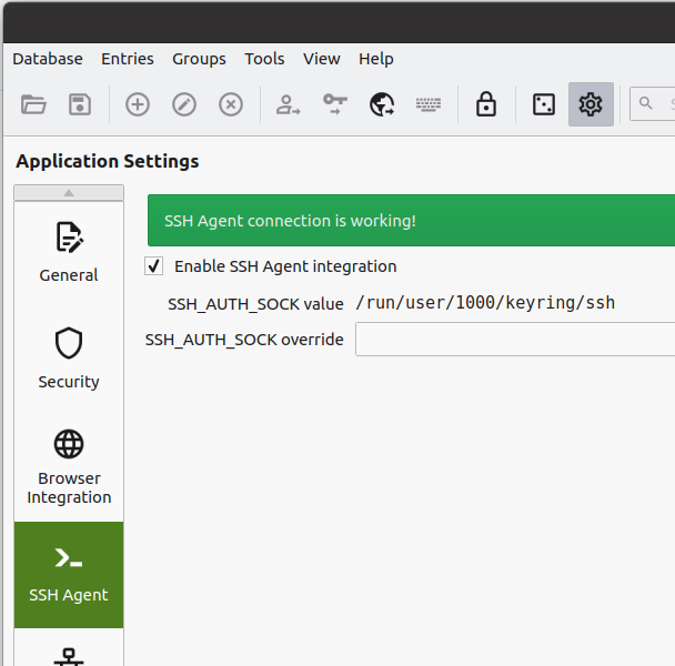 Ssh Integration Notify User Te Restart Keepass To Activate