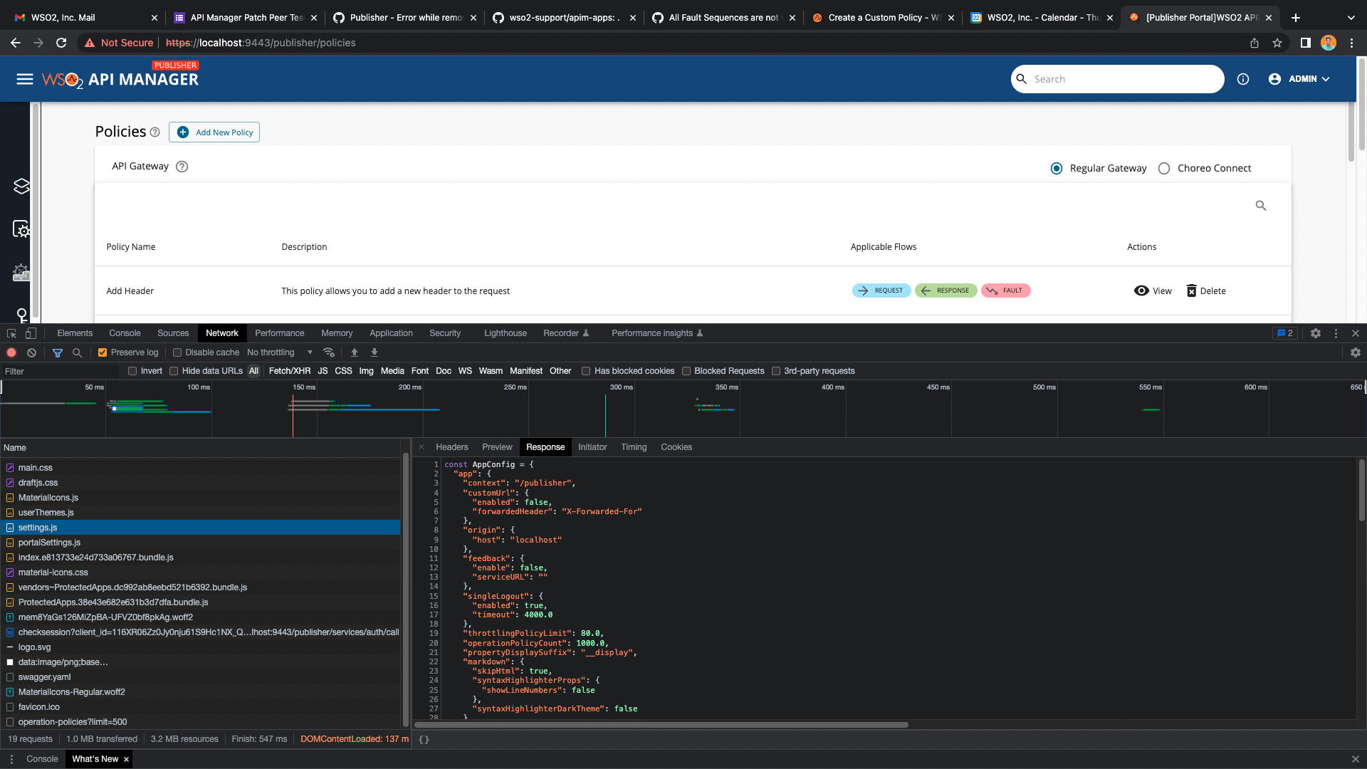 [APIM][4.1.0] Can not dynamically update the operationPolicyCount in the Publisher Portal ...