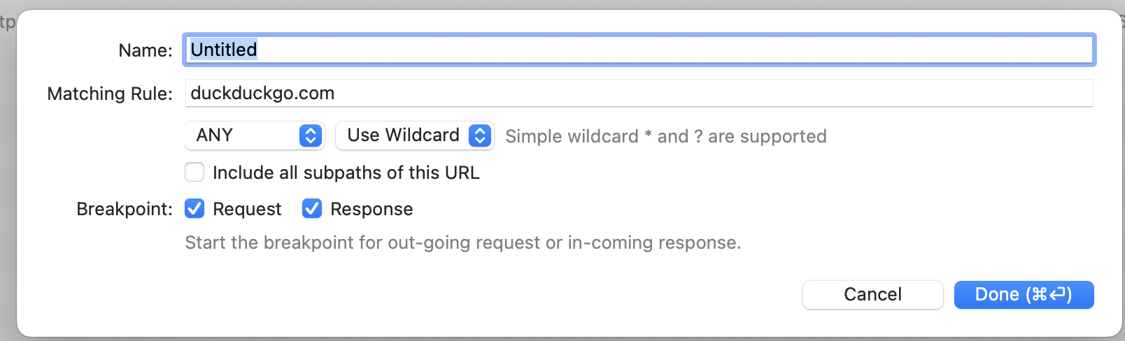 Tiny Feature Request Breakpoint On Domain Should Always Add In Breakpoint Url · Issue 1334