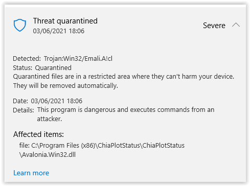 Avalonia Library flagged as Trojan (currently being analysed by microsoft) · Issue #91 ...