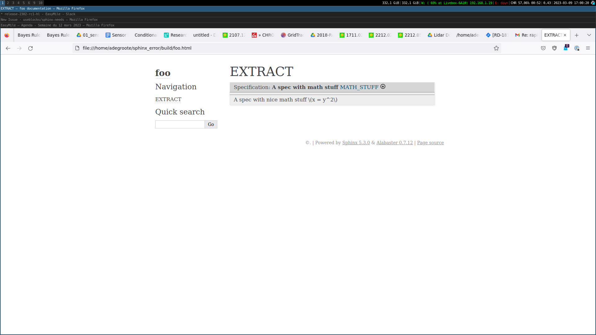 Incorrect html rendering of math stuff with needextract · Issue #890 · useblocks/sphinx-needs ...