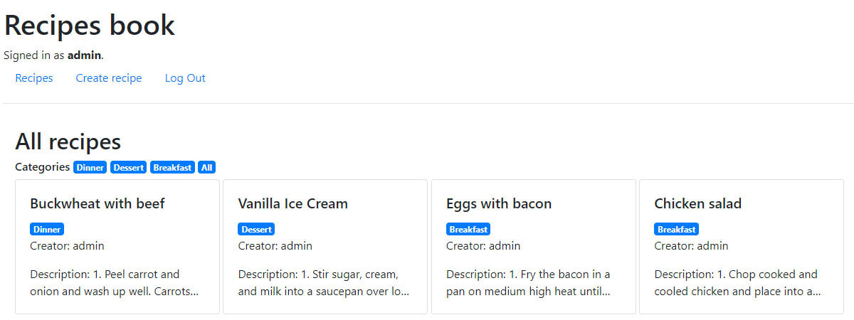 GitHub - martyanovandrey/Mealplan: Recipe maker - django webapp (python ...