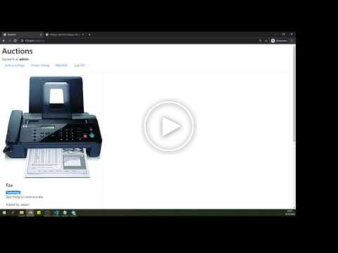GitHub - martyanovandrey/Auctions: Auction site by using python, django ...
