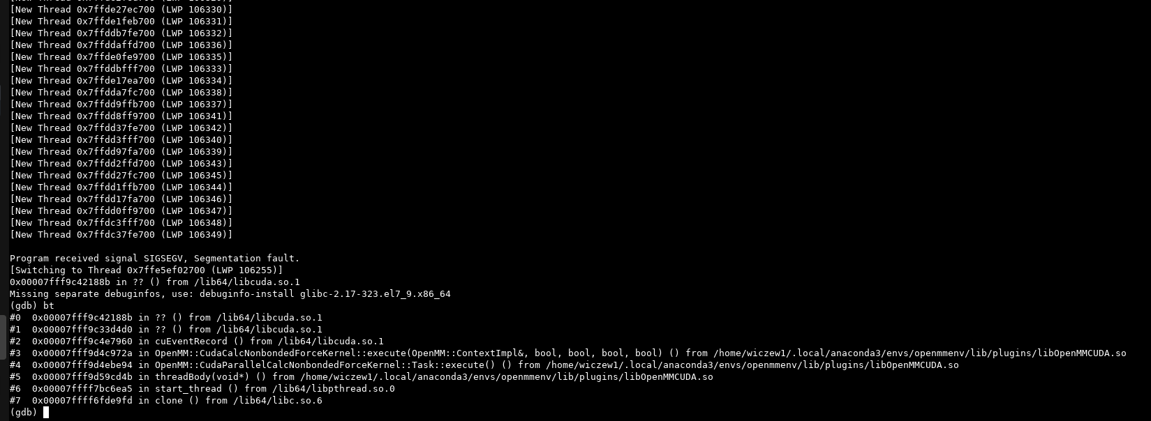 Segfault When Using Usecpupme True · Issue 3118 · Openmmopenmm · Github
