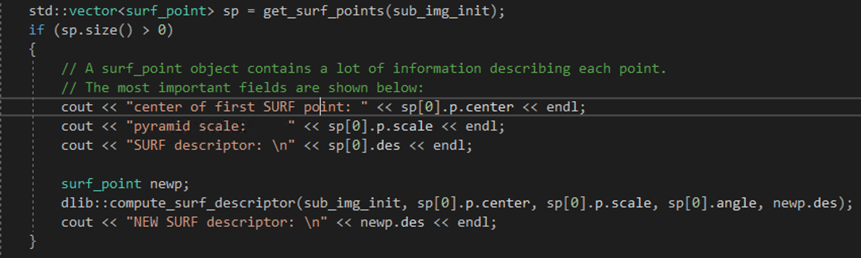 Issue with compute_surf_descriptor · Issue #1779 · davisking/dlib · GitHub