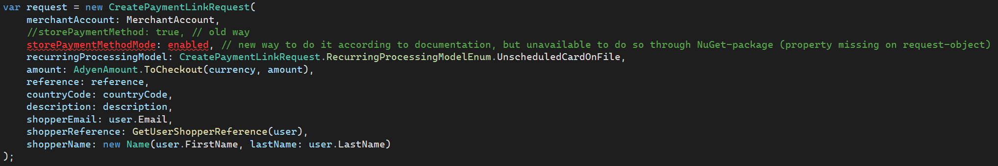 Paymentlinks Not Updated To Support V68 · Issue 589 · Adyen Adyen Dotnet Api Library · Github
